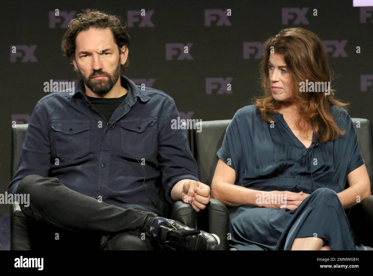 Executive producer/director Nash Edgerton, left, and producer Michele ...