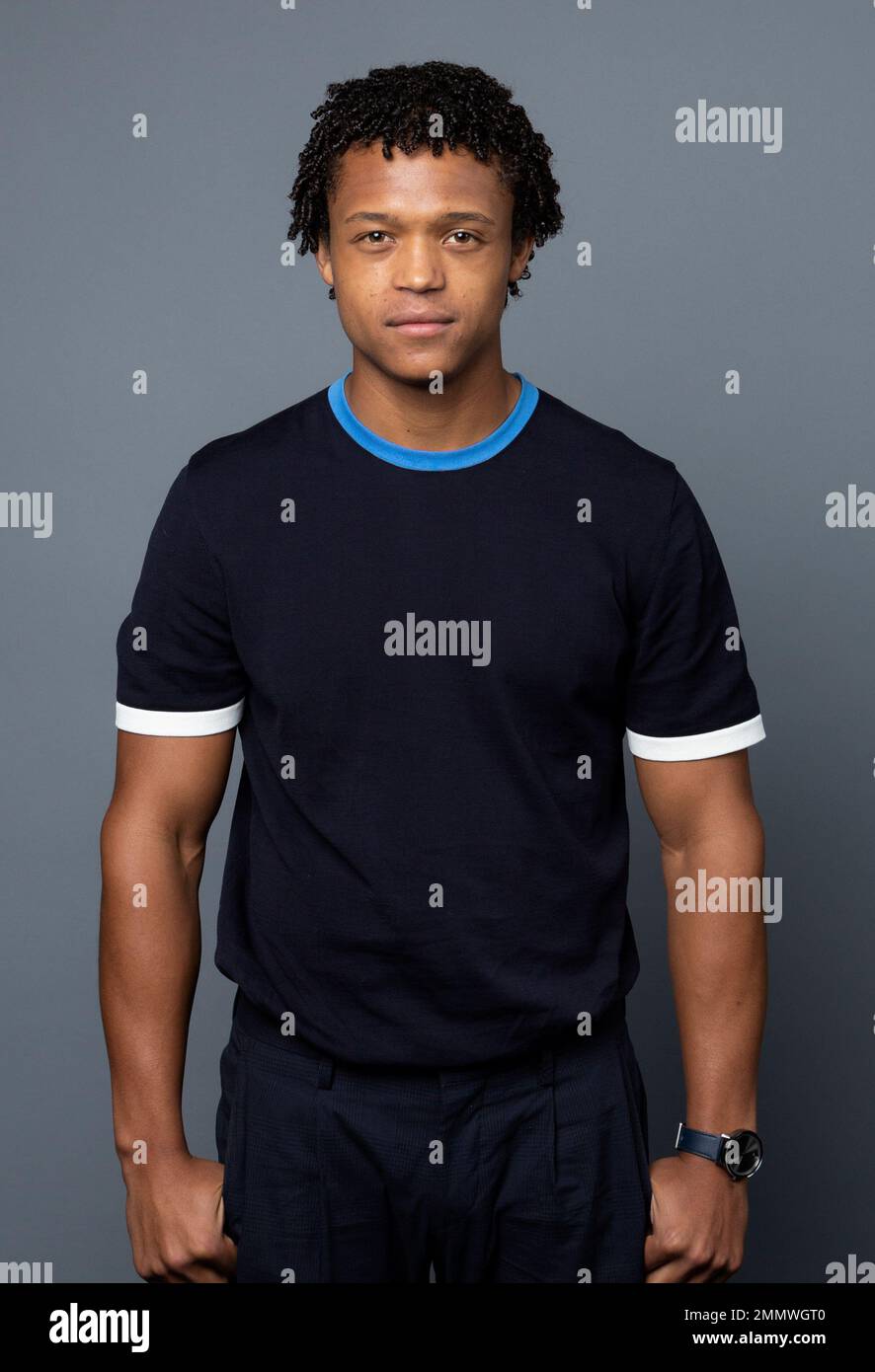 Percelle Ascott, cast member of the Netflix series "The Innocents ...