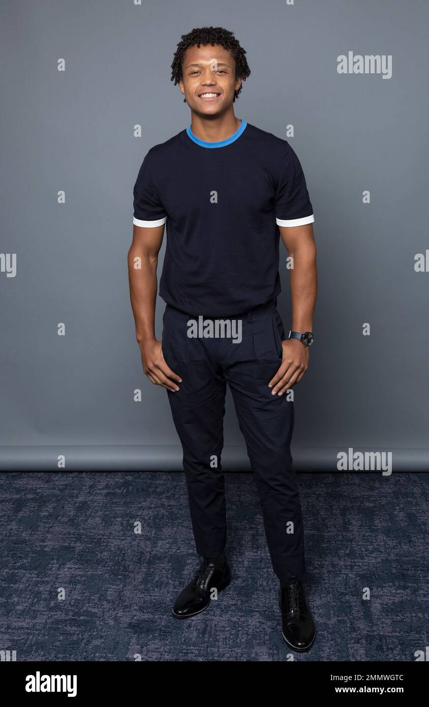 Percelle Ascott, cast member of the Netflix series "The Innocents ...