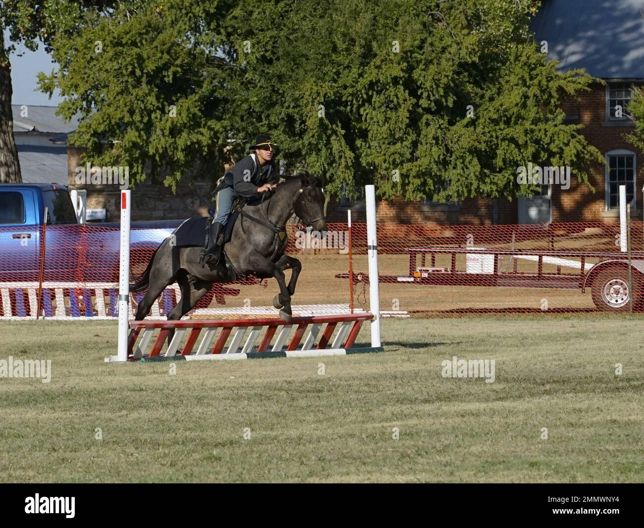 Pfc. Lydia Hickle, a Fort Carson Mountain Color Guard (FCMCG) Soldier ...