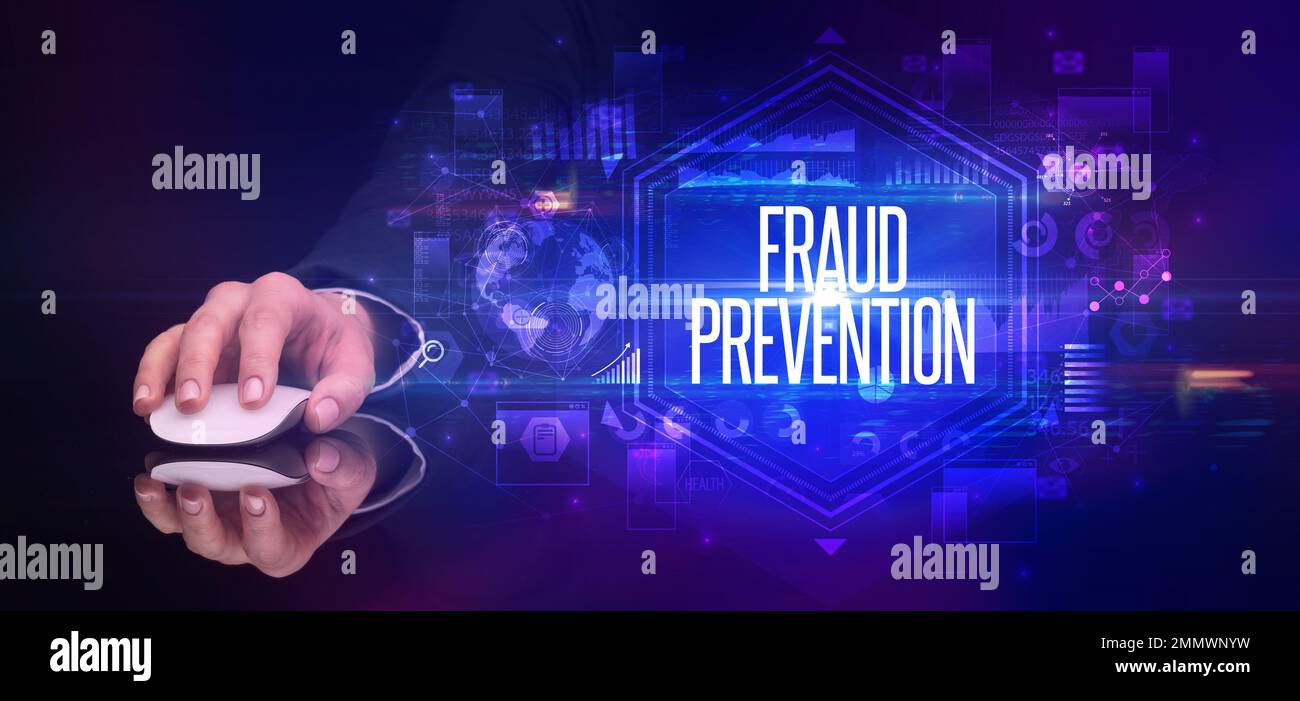 hand holding wireless peripheral, cyber security concept Stock Photo ...