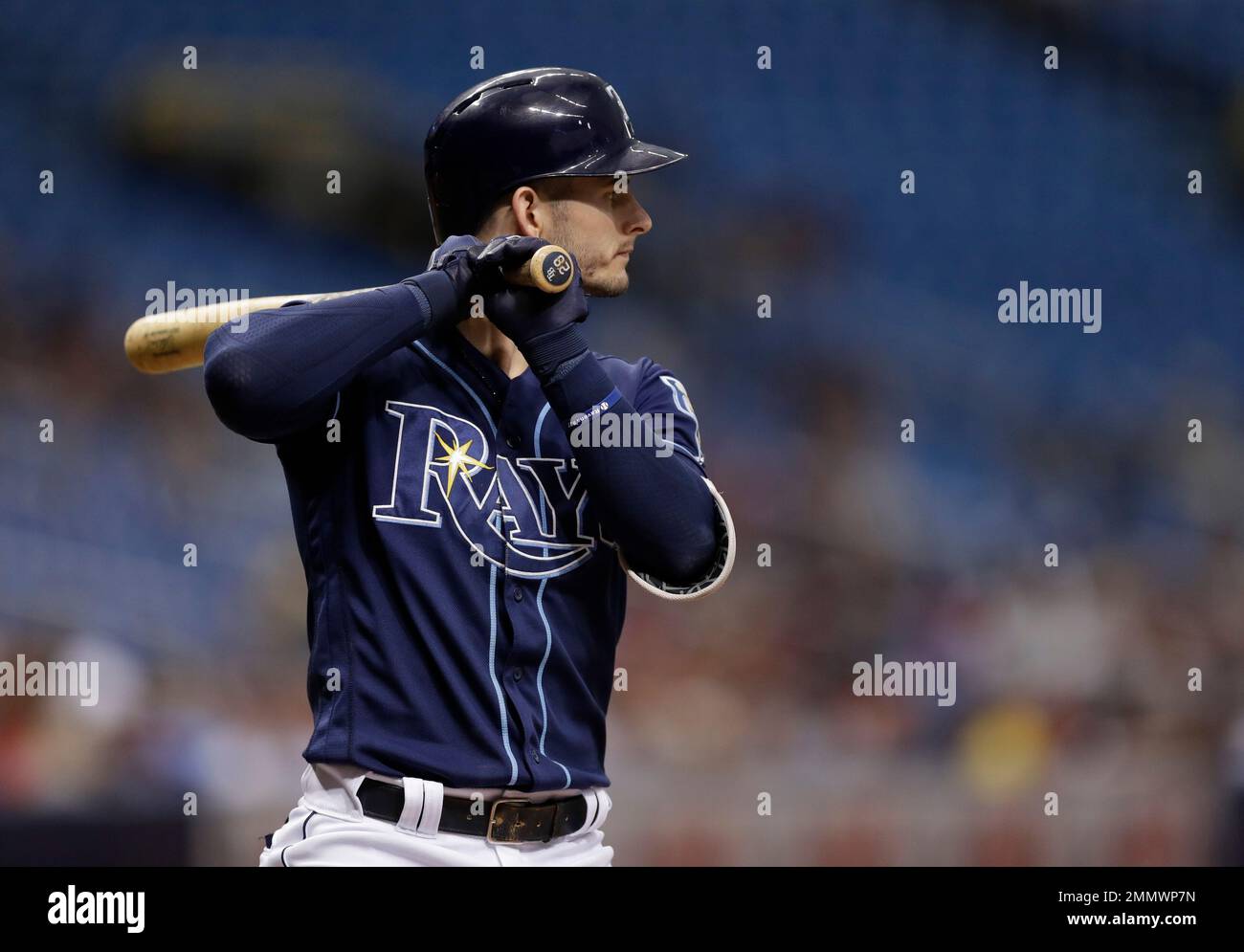 Tampa Bay Rays' Daniel Robertson during the first inning of a baseball ...