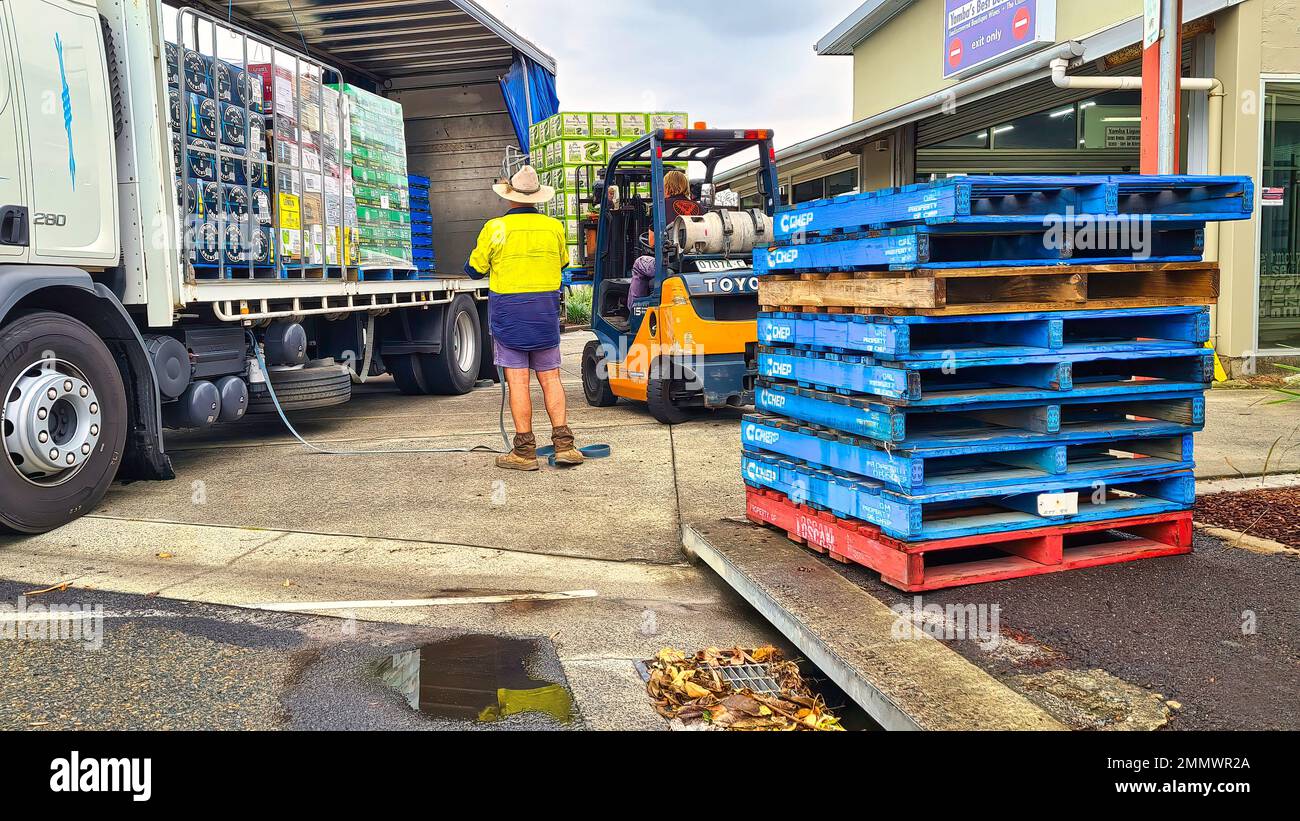 Truck driver australia hi-res stock photography and images - Alamy