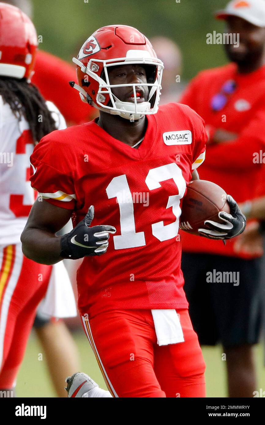 Kansas City Chiefs wide receiver De'Anthony Thomas runs during NFL ...