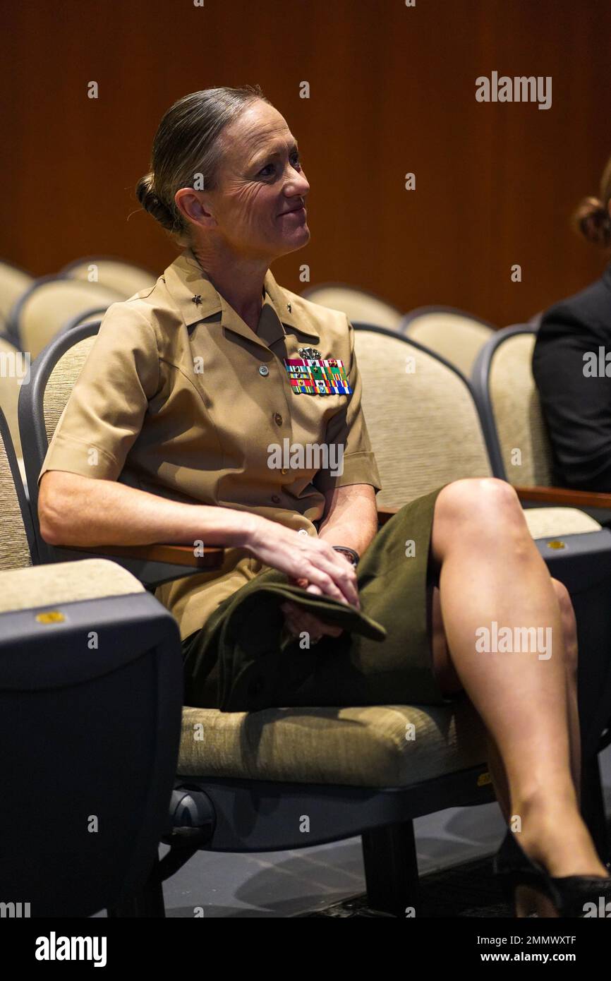 U.S. Marine Corps Brig. Gen. Maura Hennigan, Marine Corps University ...