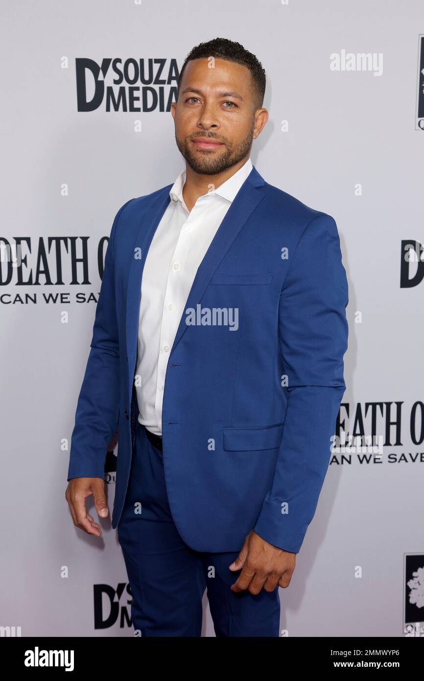 Actor Jason Wesley arrives at the LA Premiere of "Death of a Nation" at ...