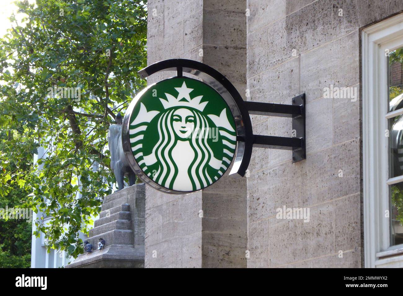 Starbucks Signs Logo vom Internationalen Einzelhandelskonzern für ...