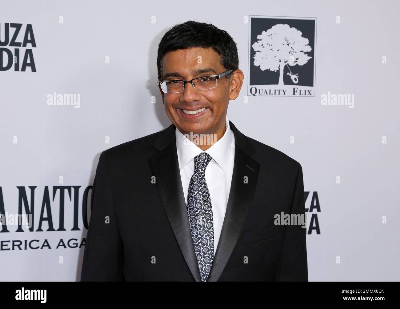 Writer, executive producer and co-director Dinesh D'Souza arrives at the LA Premiere of "Death ...