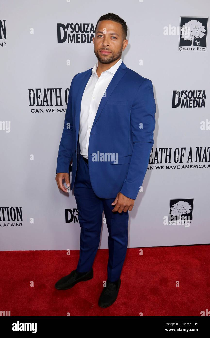 Actor Jason Wesley arrives at the LA Premiere of "Death of a Nation" at ...