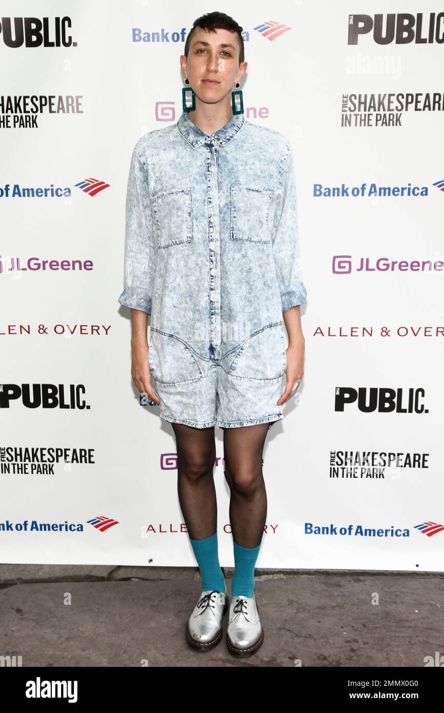 Jo Lampert attends the opening night of the Shakespeare in the Park ...