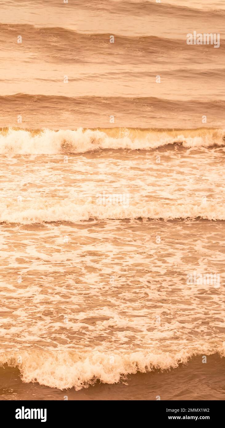 Real photo sea water waves, abstract background, nature power, bright ...