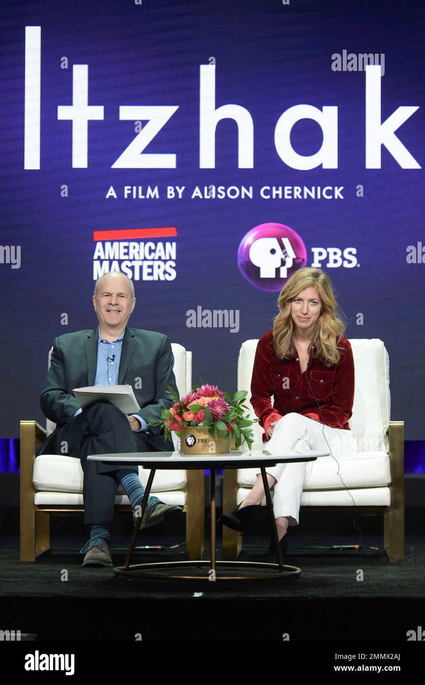 Michael Kantor, left, and Alison Chernick participates in the ...