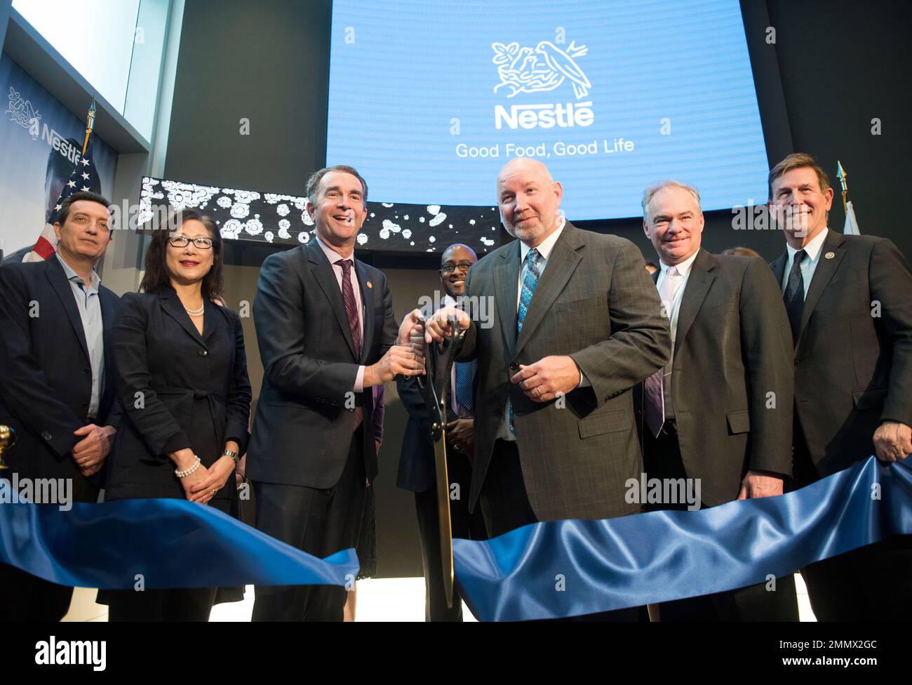 IMAGE DISTRIBUTED FOR NESTLÉ - From left, Nestlé CFO Giulio Gerardo ...