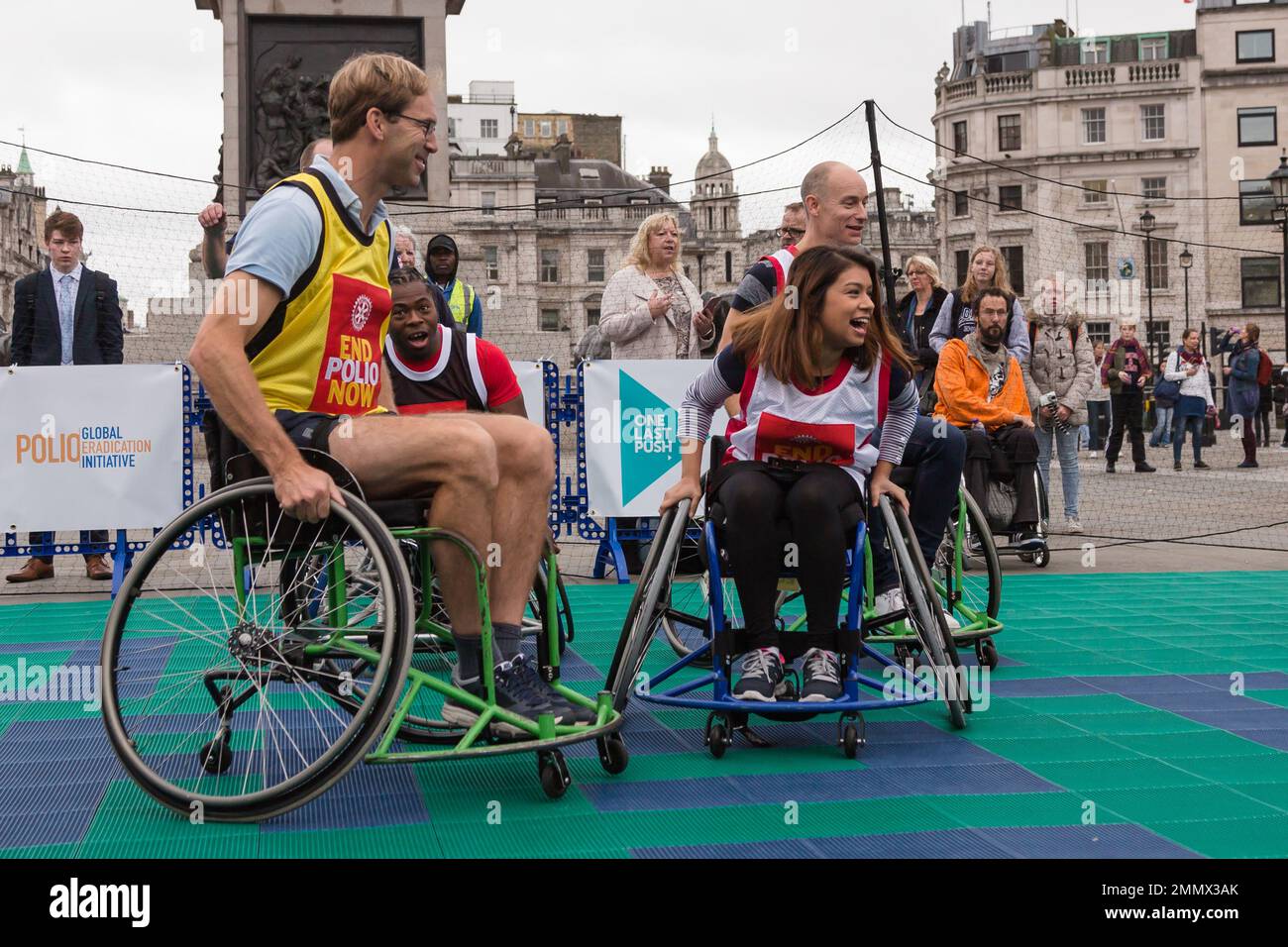 Conservative MP Tobias Ellwood with Labour MP Tulip Siddiq British MP's ...