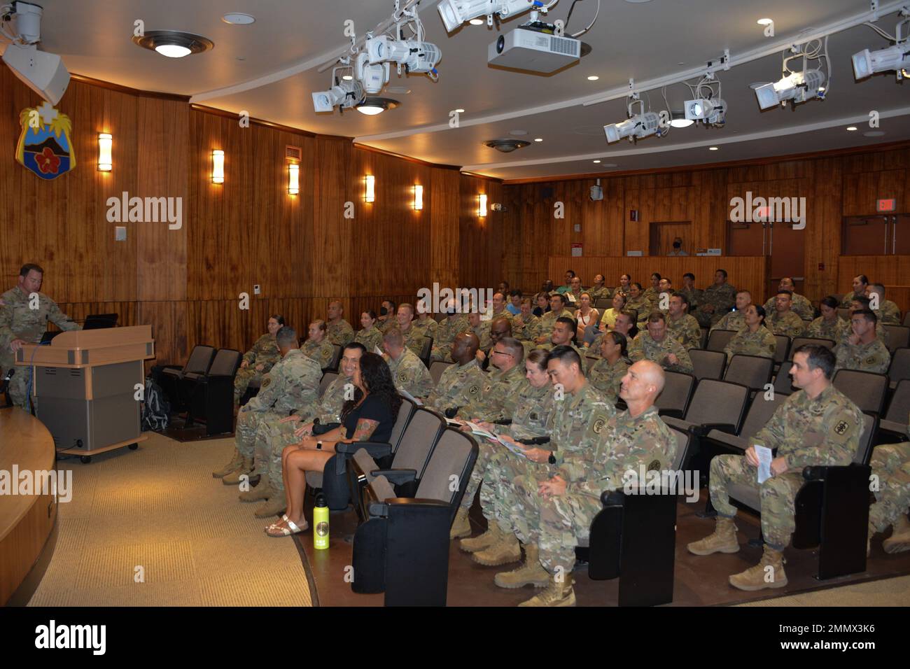 Tripler Army Medical Center Command Team and Staff gathered in the ...