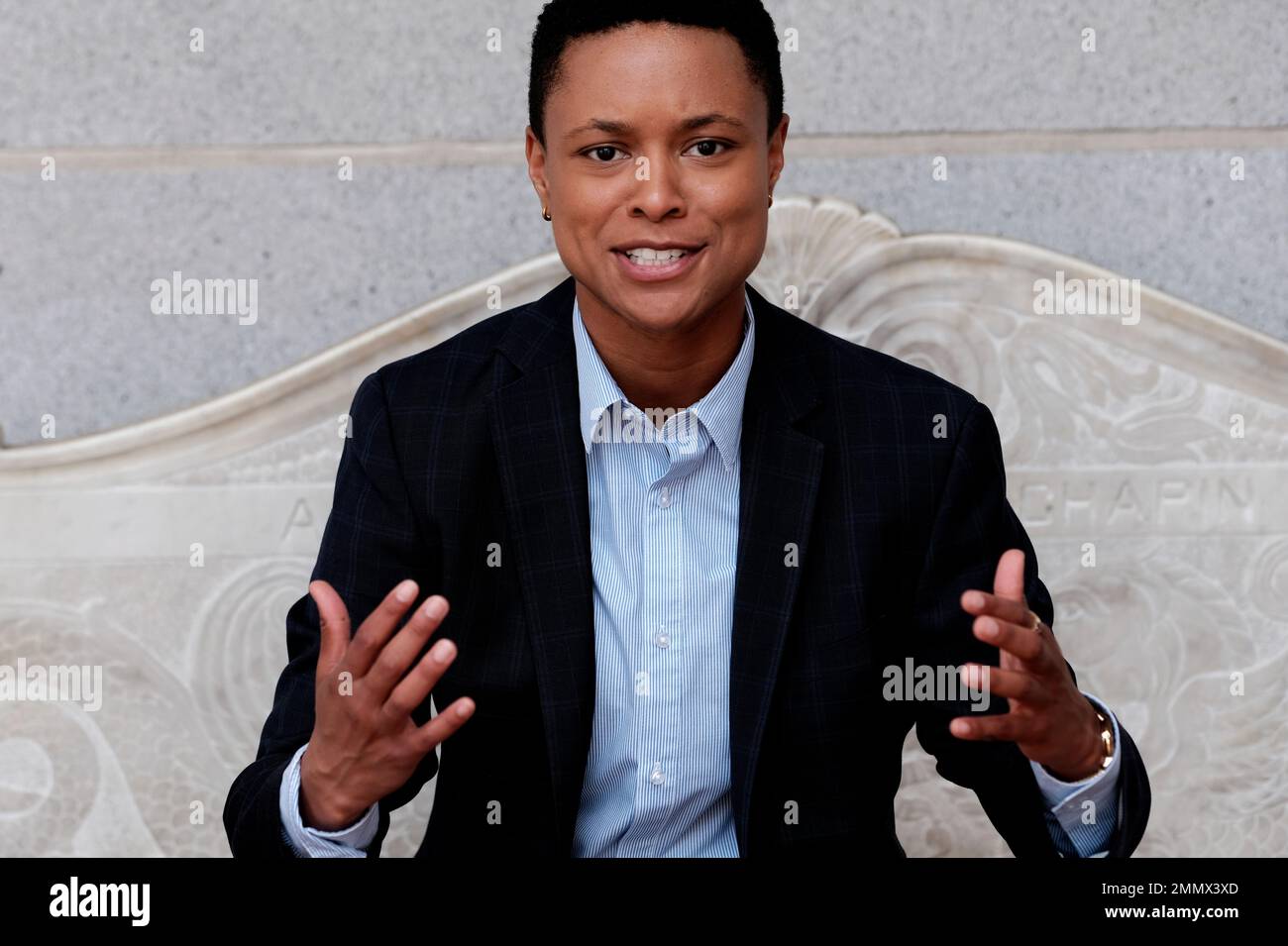 In this Wednesday, July 11, 2018 photo Executive Director of the L.A ...