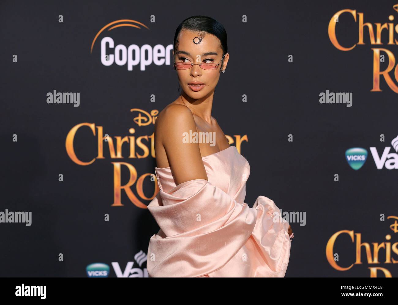 Rainy Milo arrives at the World Premiere of Disney's "Christopher Robin ...