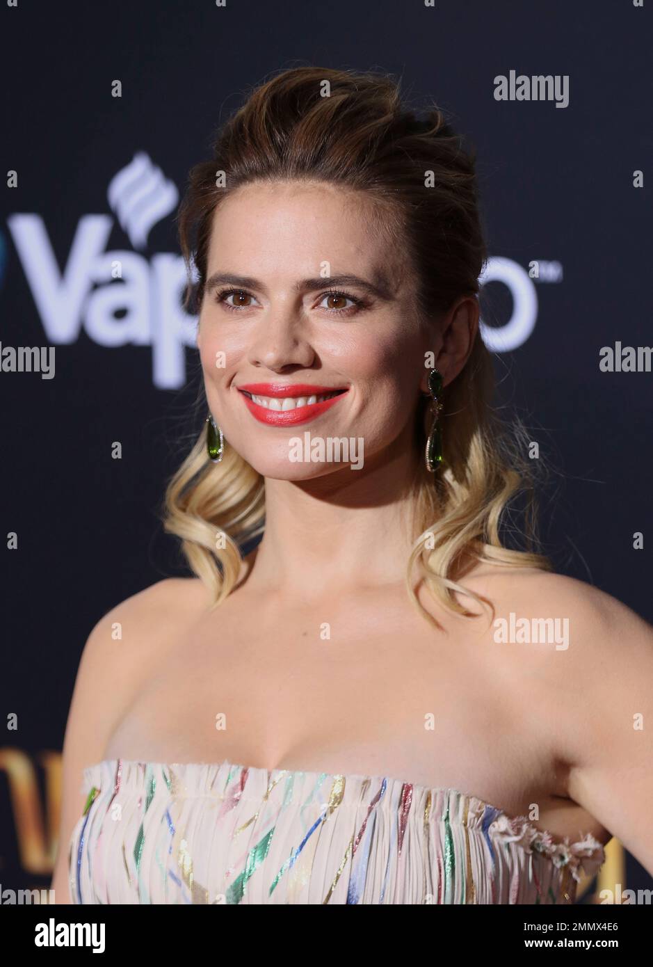 Hayley Atwell arrives at the World Premiere of Disney's "Christopher ...