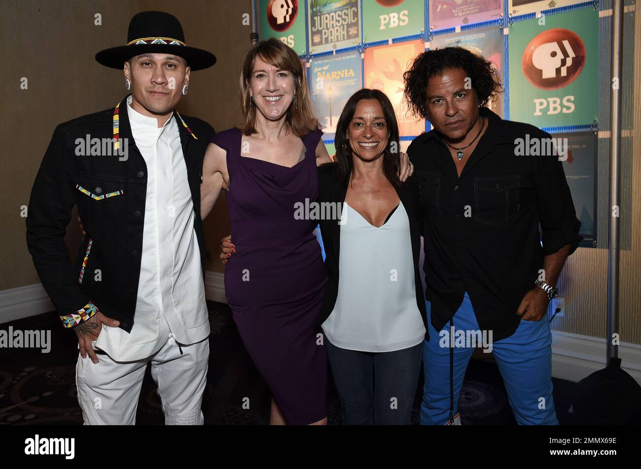 Taboo, from left, Lois Vossen, Christina Fon and Stevie Salas pose for ...