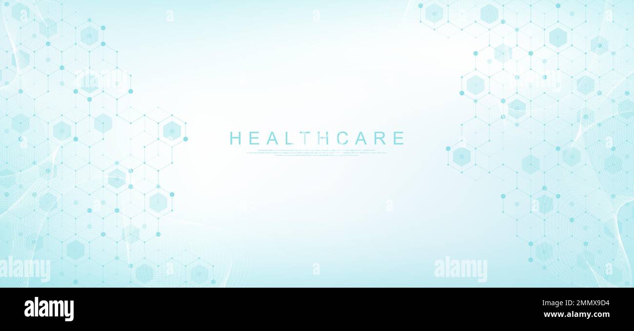 Health care and medical pattern innovation concept background design ...