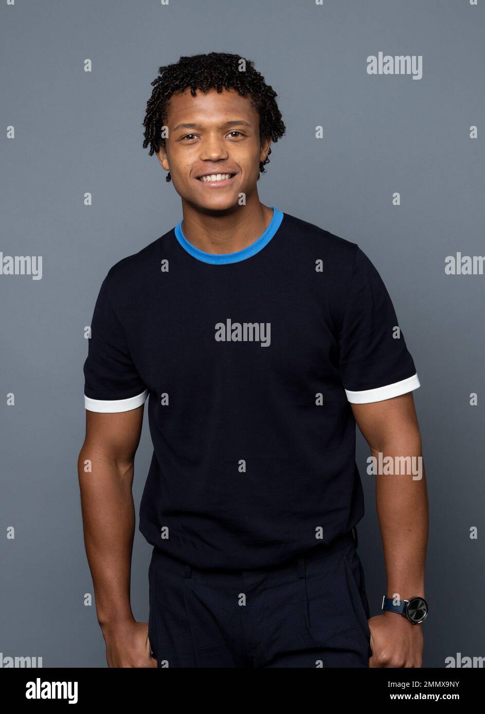 Percelle Ascott, cast member of the Netflix series "The Innocents ...