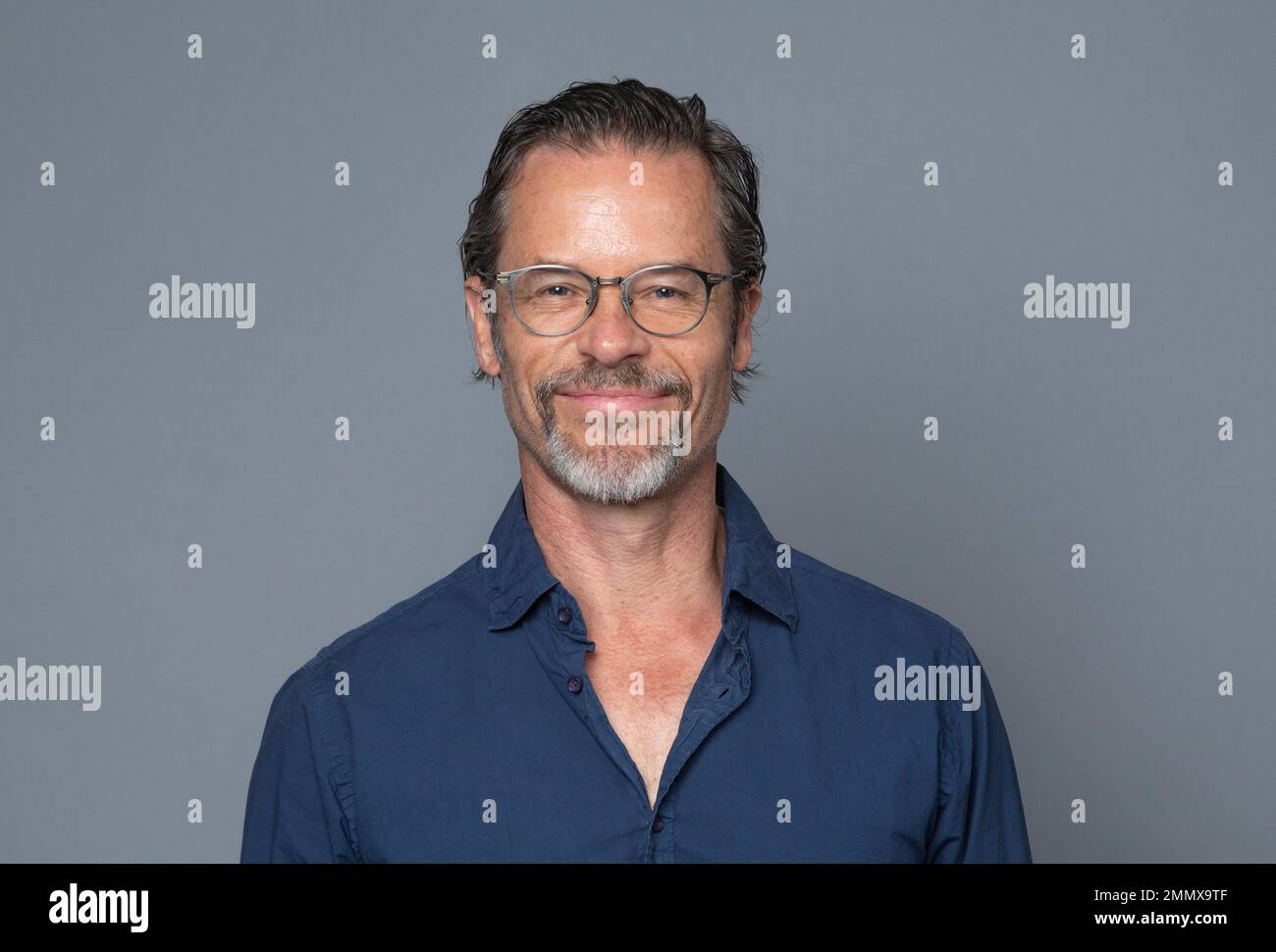 Guy Pearce, cast member of the Netflix series "The Innocents," poses ...