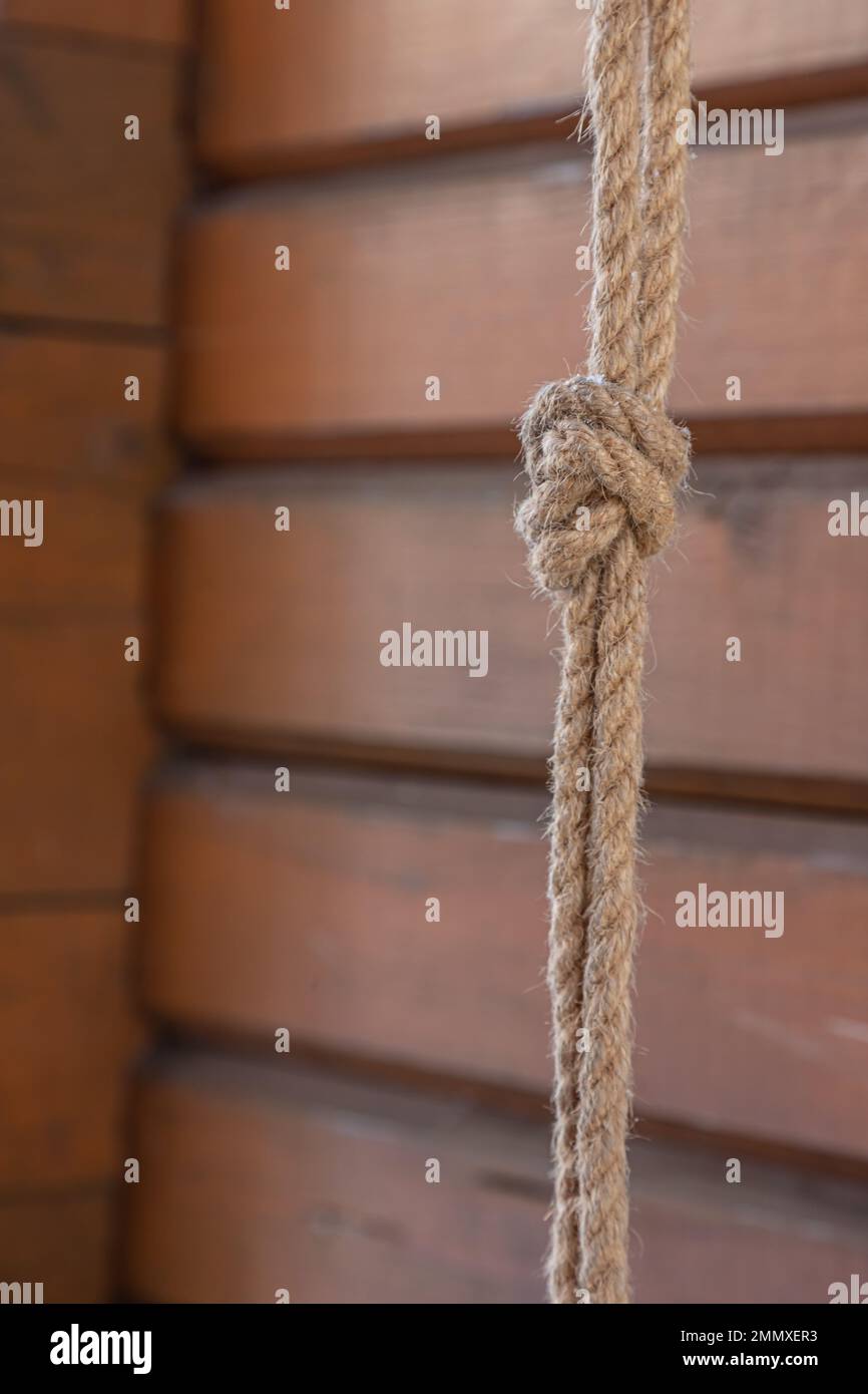 Sisal rope knot hi-res stock photography and images - Alamy