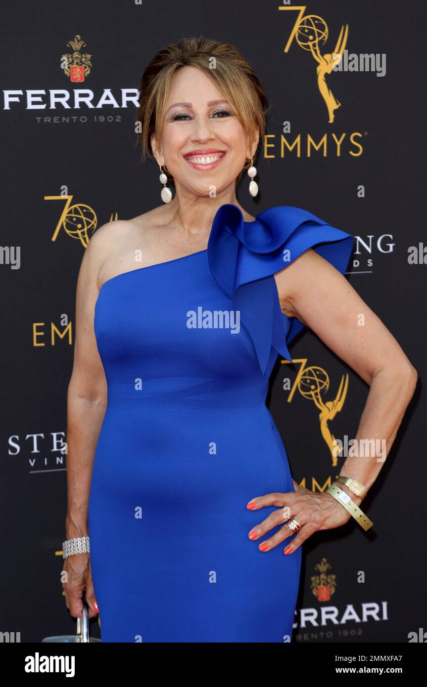 Norma Roque arrives at the 70th Los Angeles Area Emmy Awards, at the ...