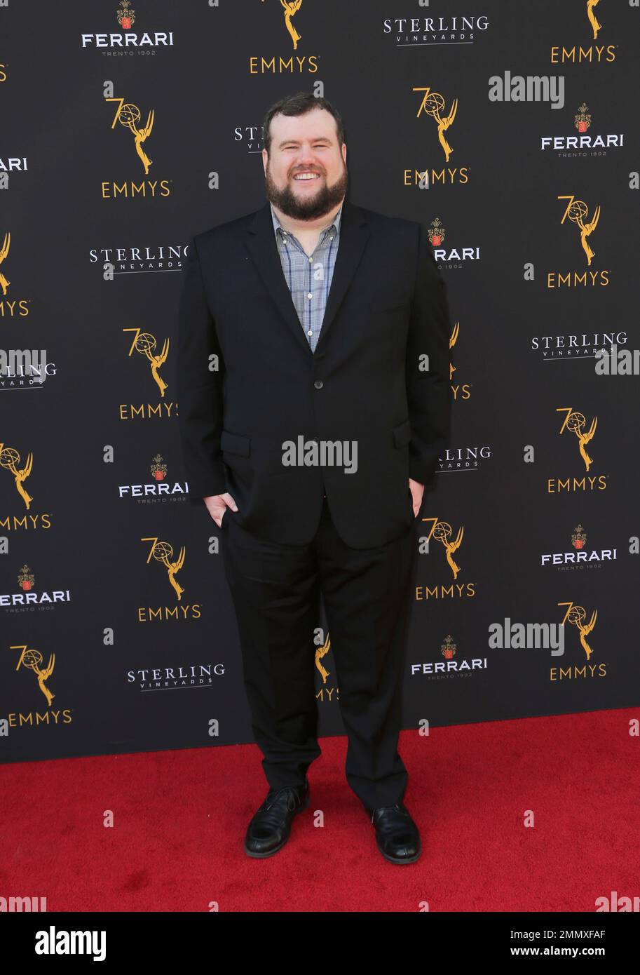 Mike Mitchell arrives at the 70th Los Angeles Area Emmy Awards, at the ...