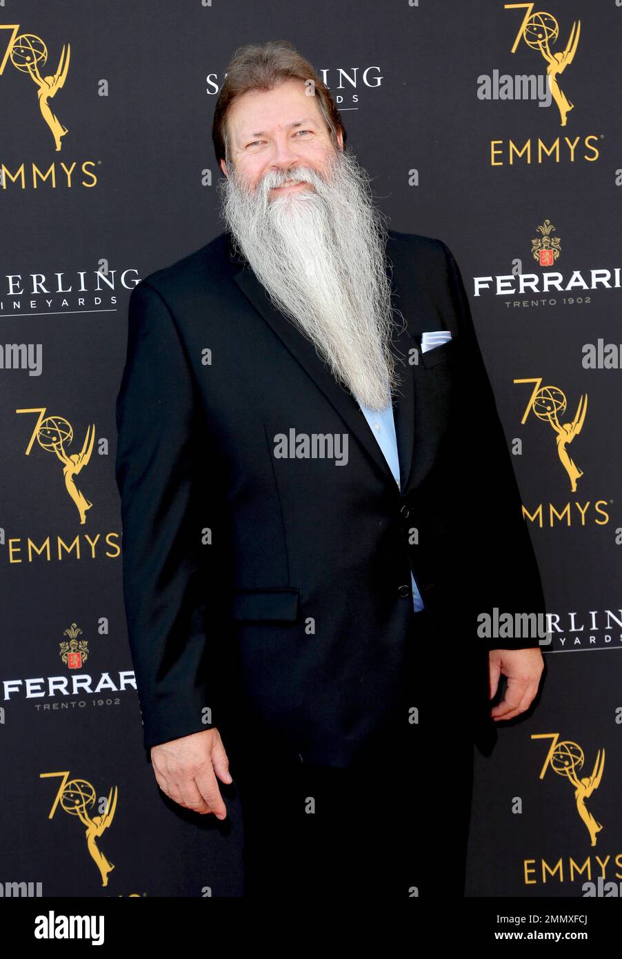Nick Federoff arrives at the 70th Los Angeles Area Emmy Awards, at the ...