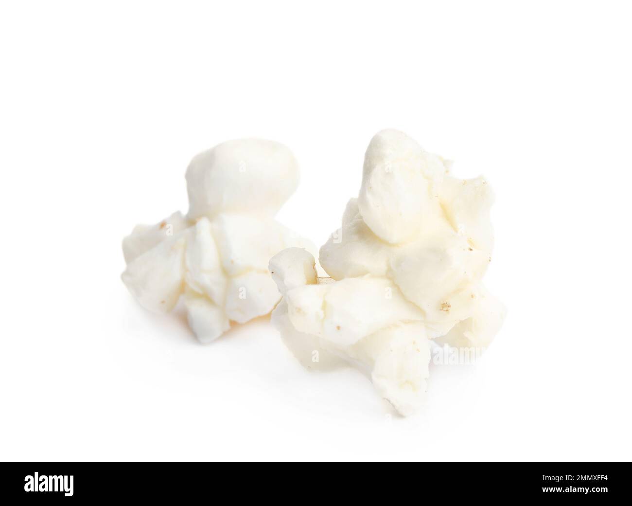 Tasty fresh pop corn isolated on white Stock Photo - Alamy