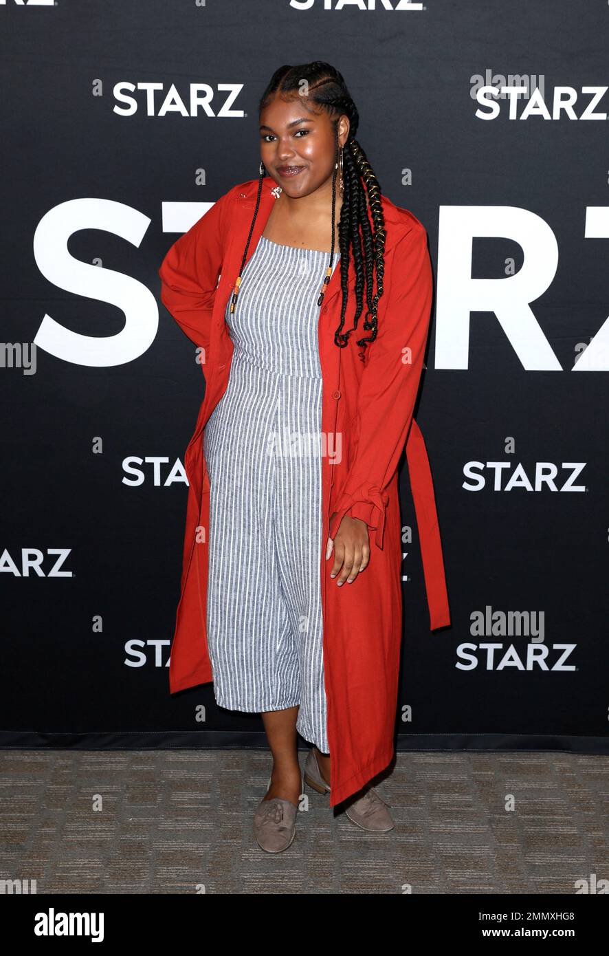 Jada Buford attends the STARZ TCA panel for "America to Me" at The ...