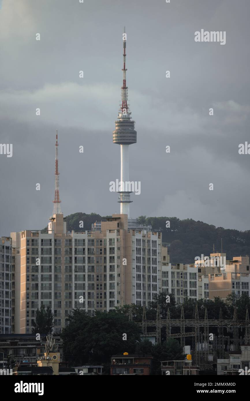 View from namsan tower hi-res stock photography and images - Alamy