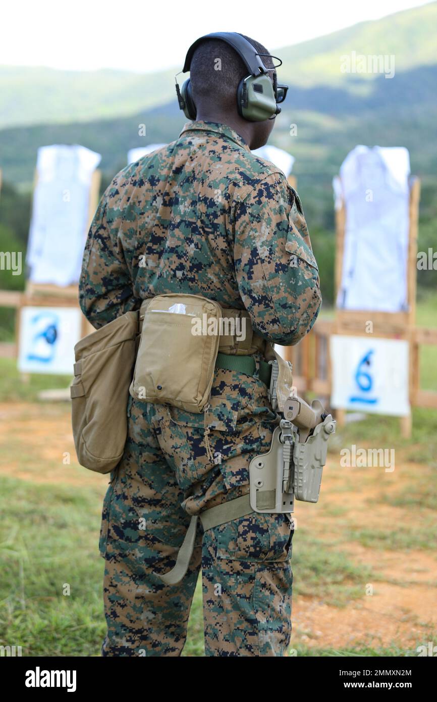 U.S. Marine Corps Sgt. Christopher Thompson, a combat videographer with ...