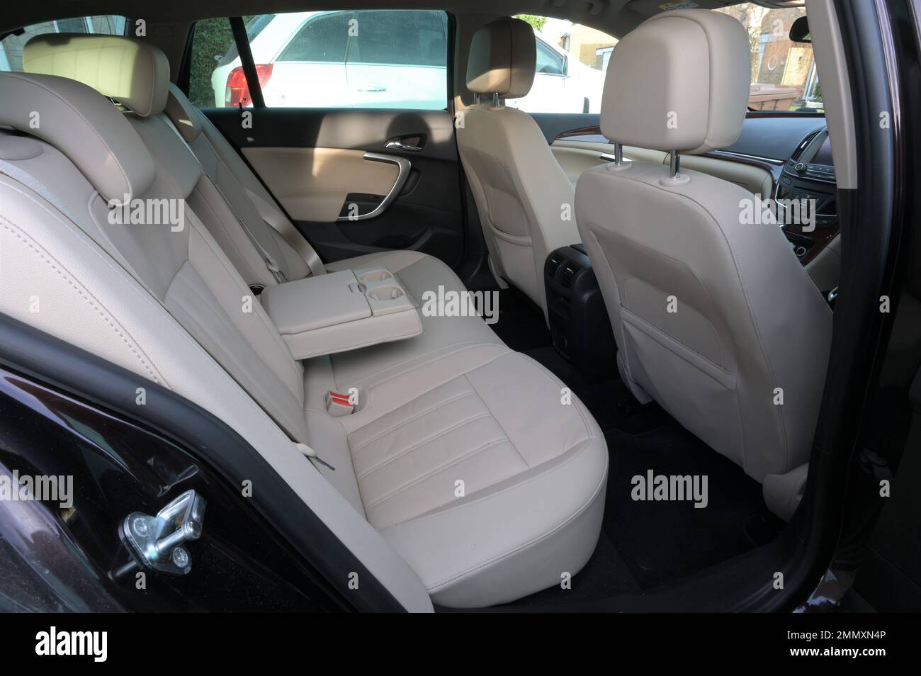 Luxury leather interior of a high speed sedan Stock Photo - Alamy