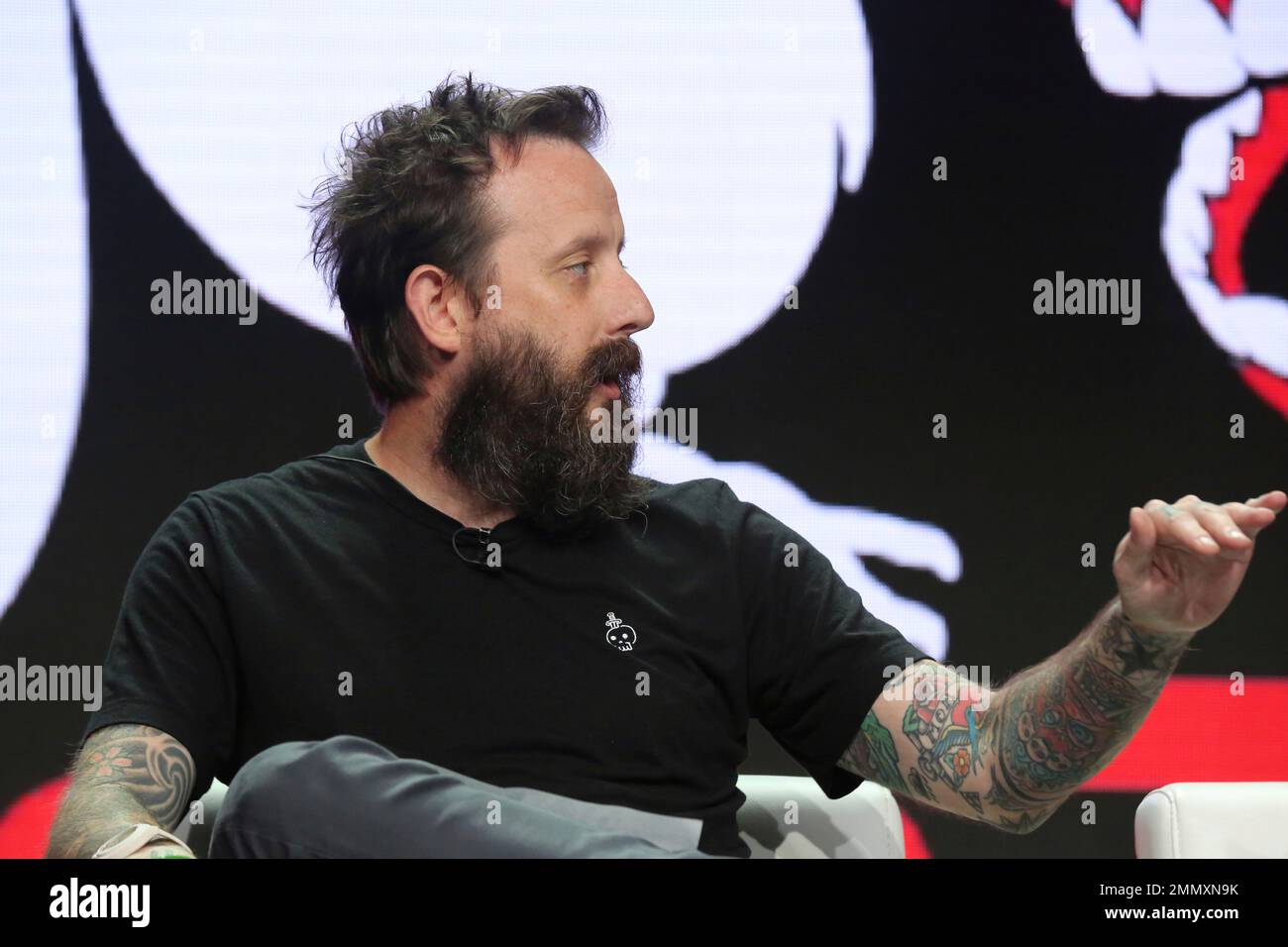 Co-founder and Executive Producer Geoff Ramsey participates in "Rooster ...