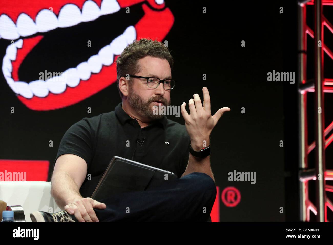 Co-founder and Chief Creative Officer Burnie Burns participates in ...