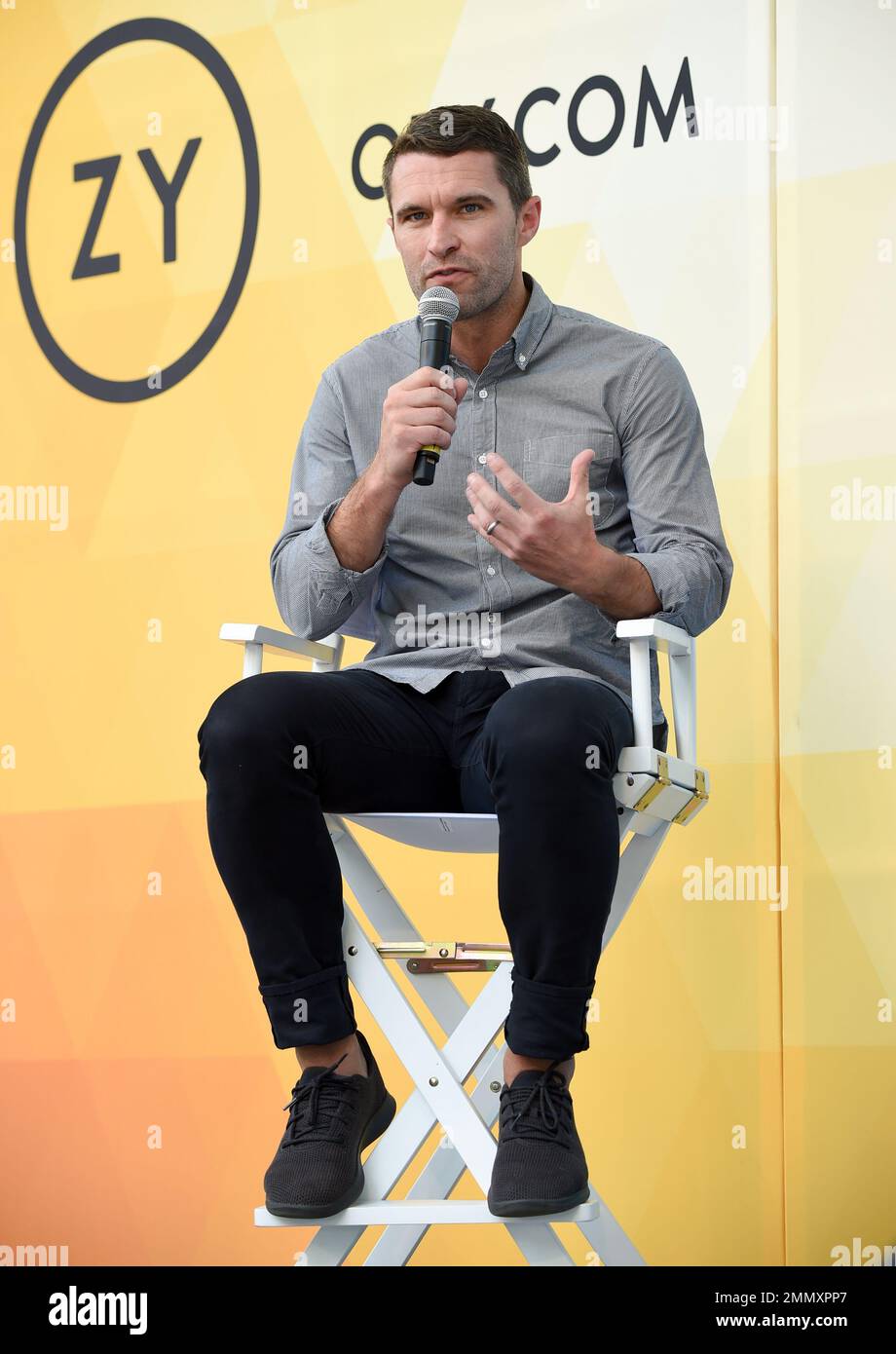 Allbirds co-founder Tim Brown speaks at OZY Fest in Central Park on ...