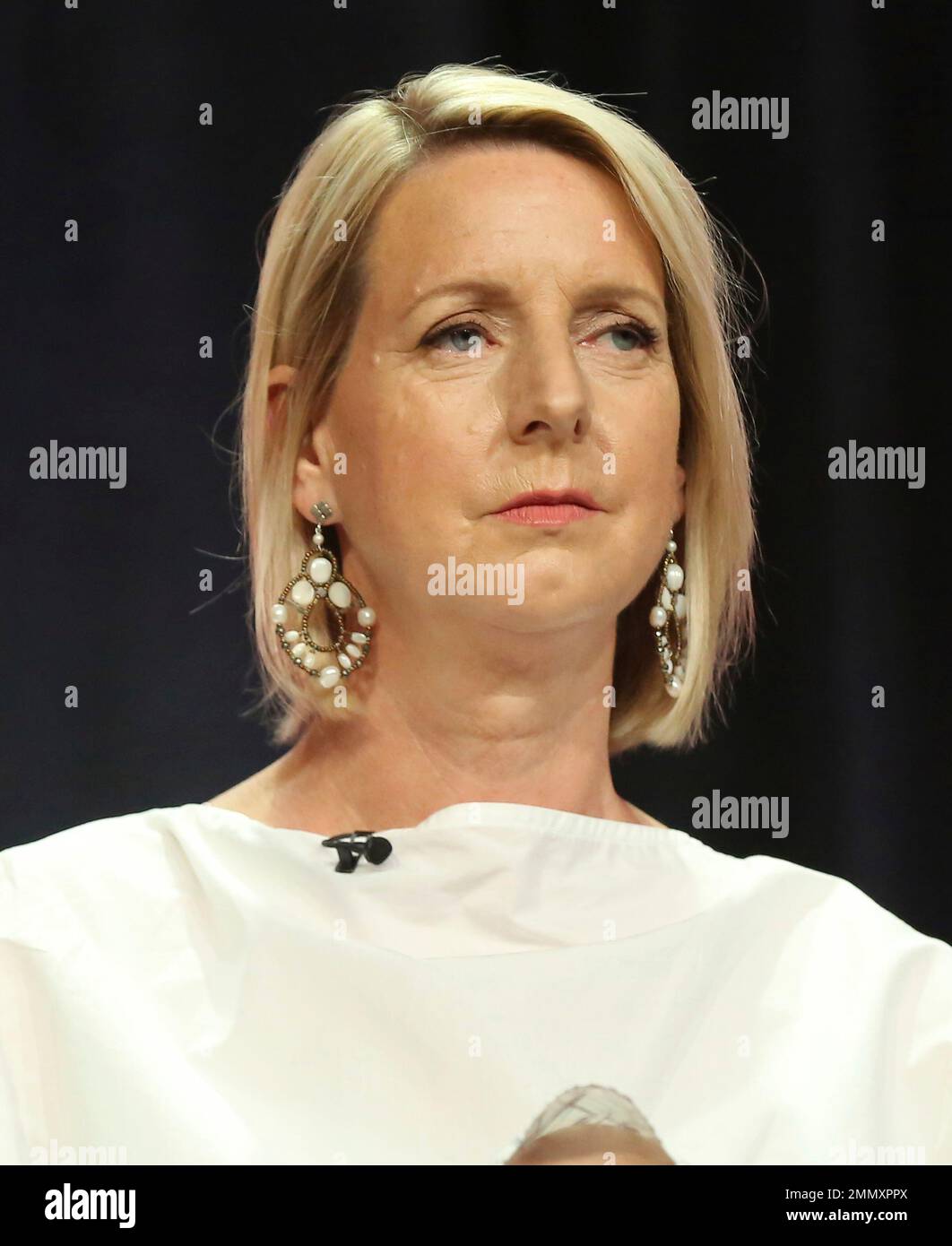 Executive producer Suzanne Mackie participates in the "Origin" panel ...