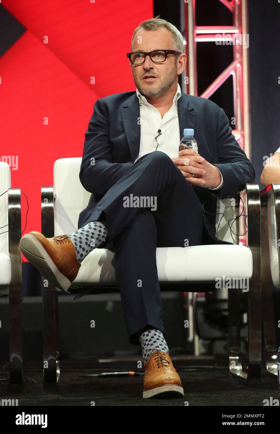 Executive producer Rob Bullock participates in the "Origin" panel ...