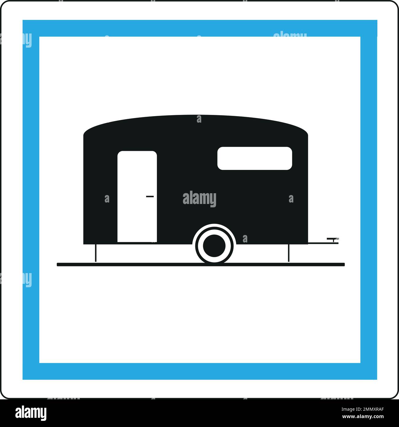 Camping signage Stock Vector Images - Alamy