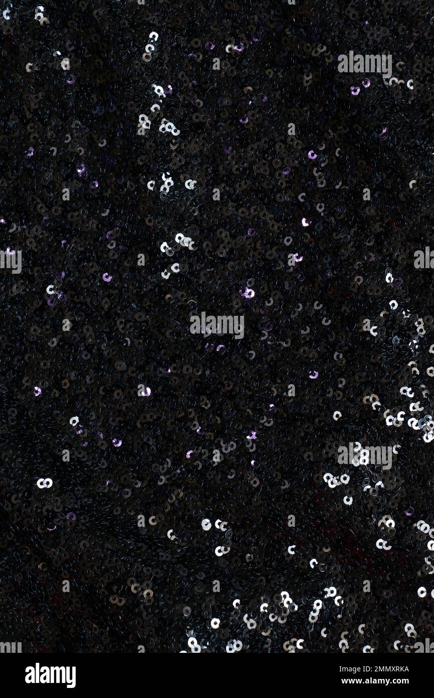 Black Sequins Wallpaper