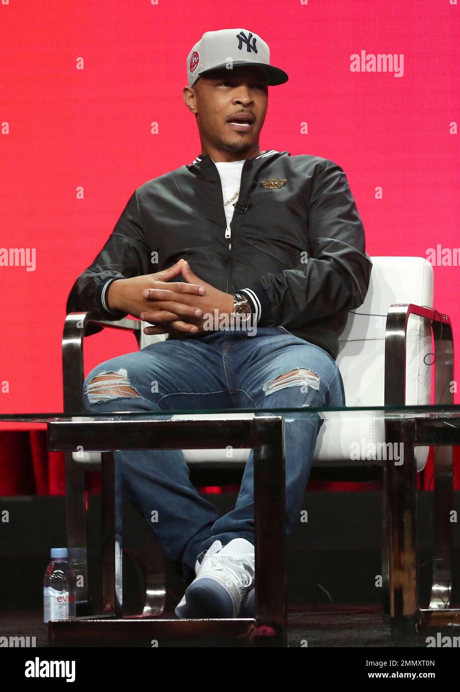 Tip "T.I." Harris participates in "The Grand Hustle" panel during the ...
