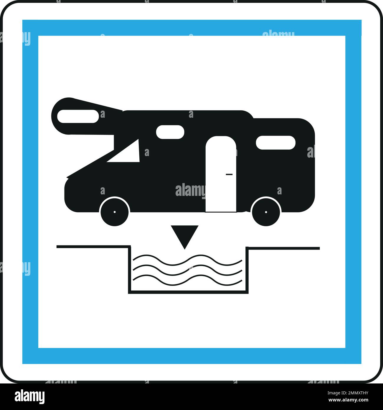Motorhome drain sign Stock Vector Image & Art - Alamy