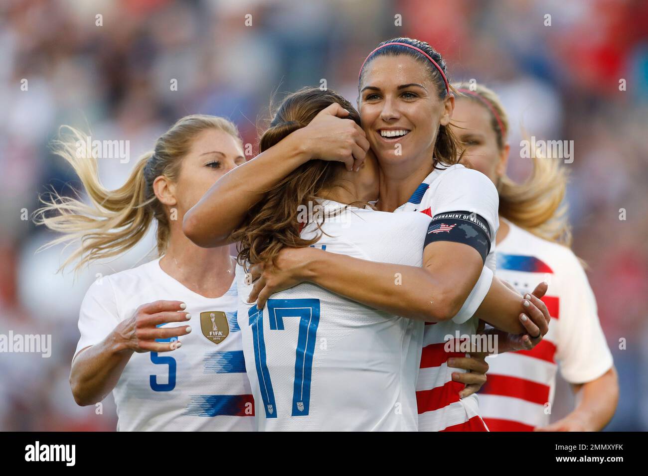 Tobin Heath And Alex Morgan