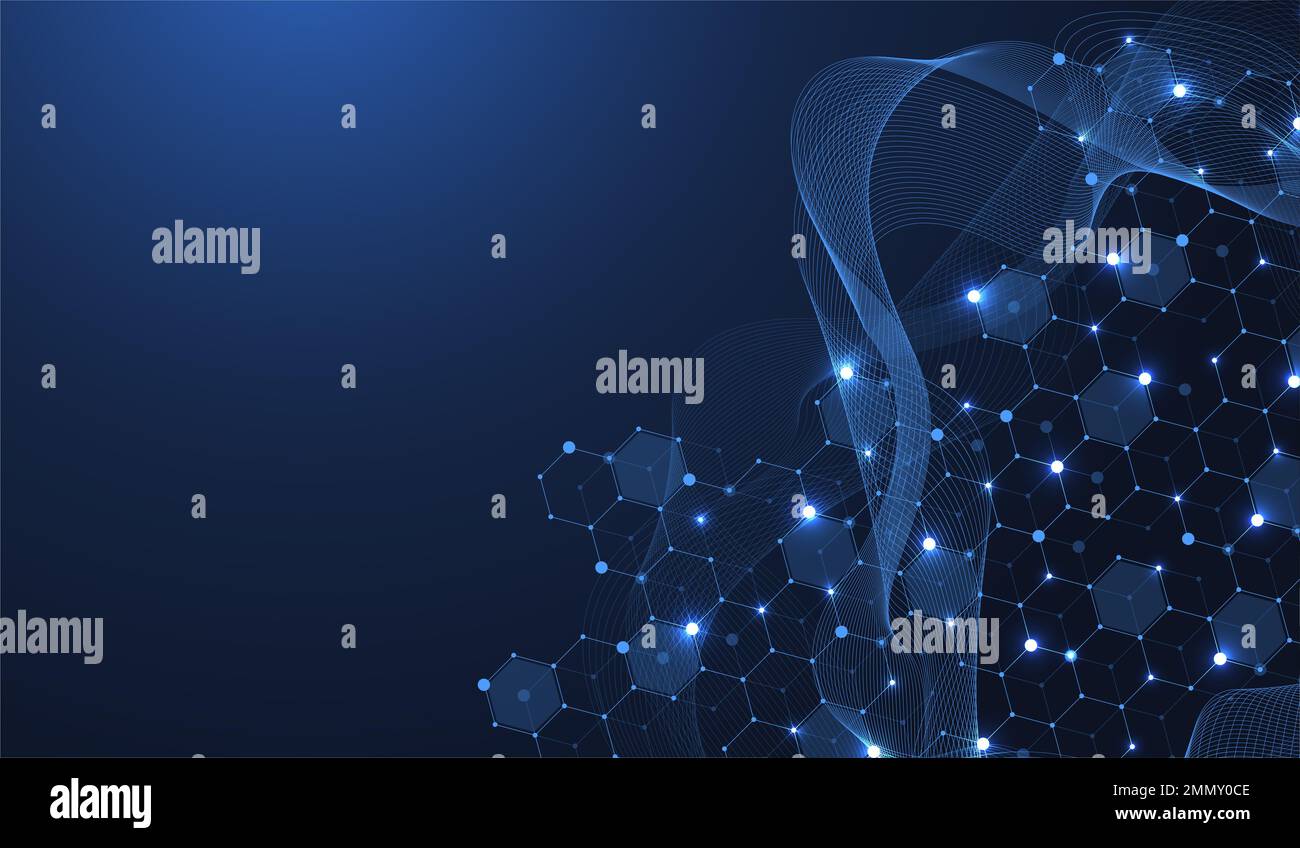 Health care and medical pattern innovation concept science background ...