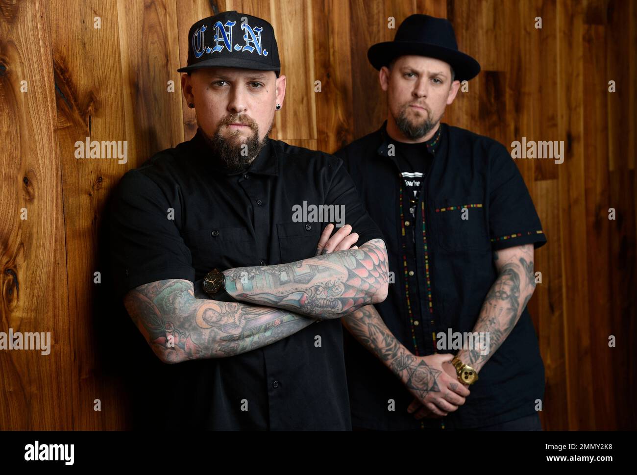 Joel Madden Back Tattoo