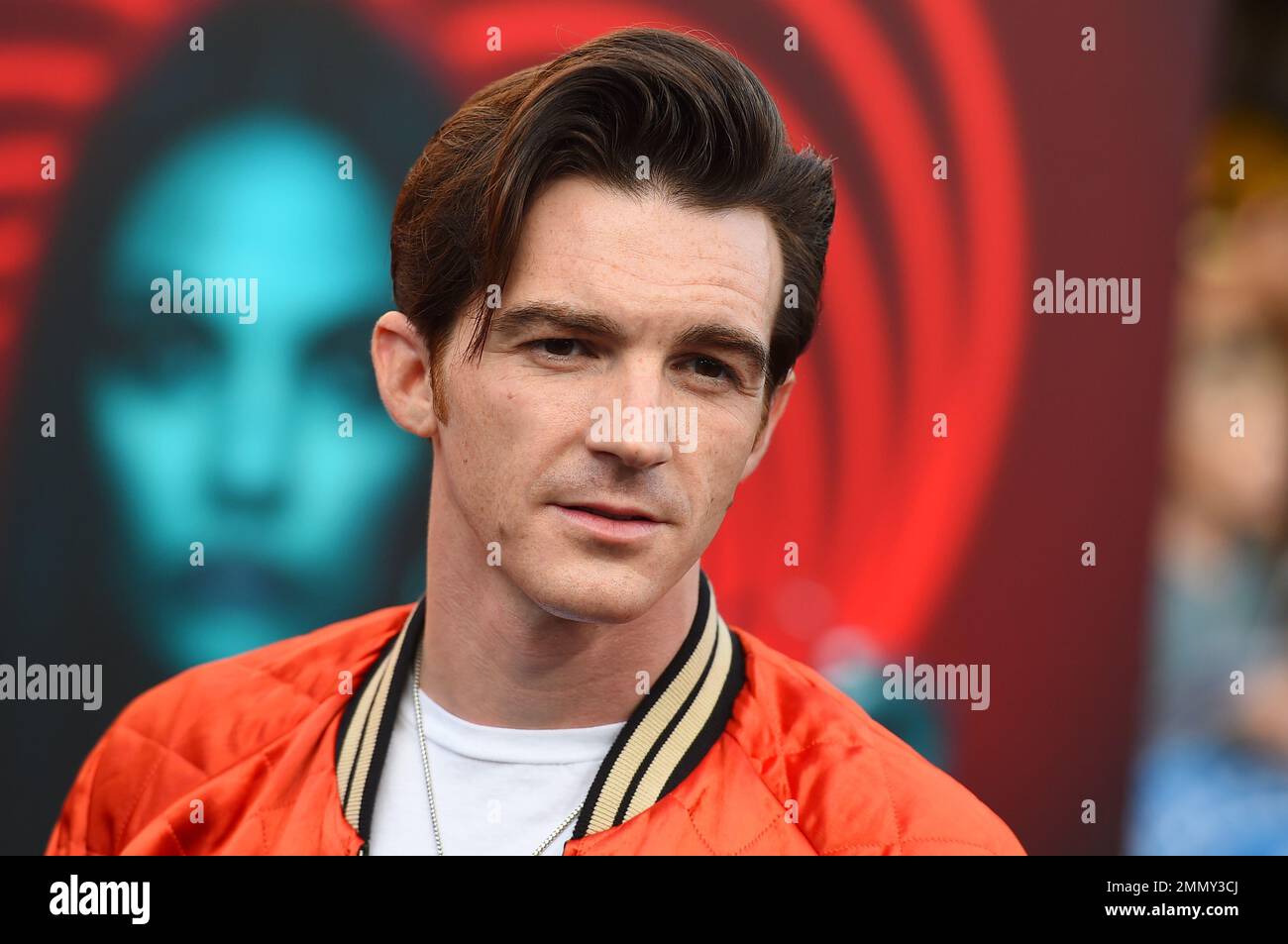 Drake Bell arrives at the world premiere of "The Spy Who Dumped Me" on ...