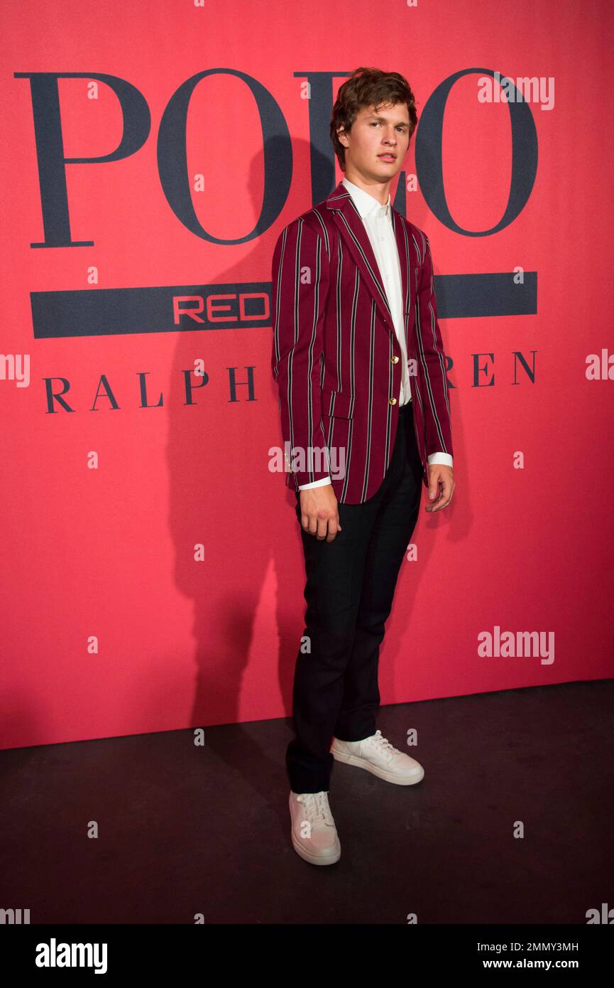 Ansel Elgort attends a Ralph Lauren Fragrances private event hosted ...
