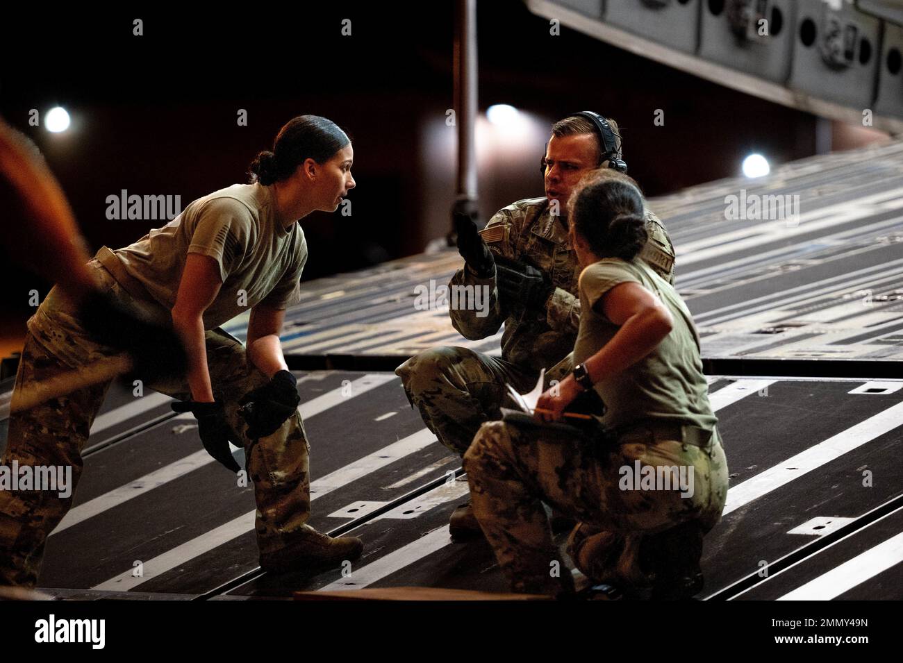 U.S. Air Force Tech Sgt. Matthew Owens, 375th Logistics Readiness ...